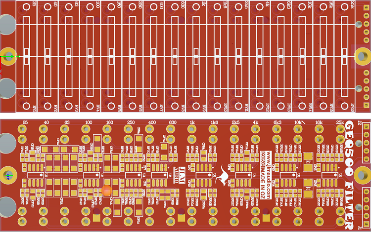 GEQ500 Fader Build Map