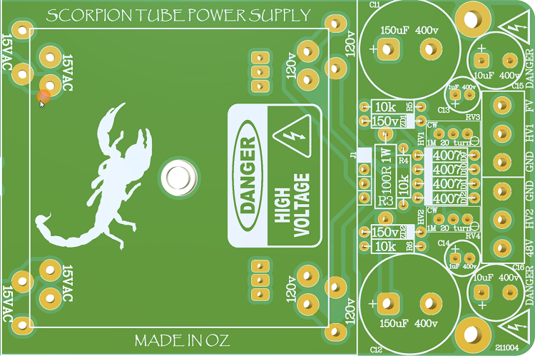 Scorpian Build Map